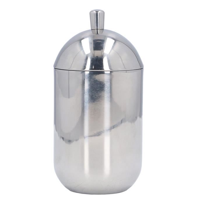 Drfeify Supports de coton-tige en acier inoxydable Porte-coton-tige en ...