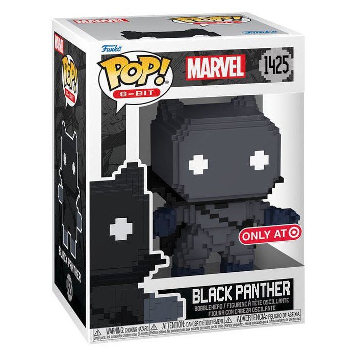 Figurine Funko Pop! 8-bit - FUNKO - Black Panther - PVC - 9 cm - Noir ...
