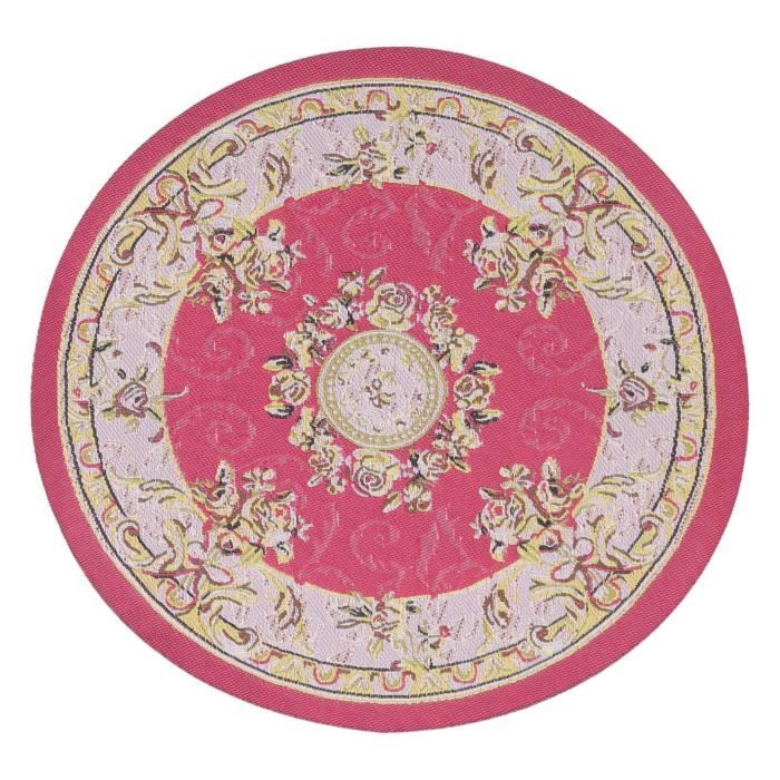 1 : 12 tapis rond de maison de poupée 1: 12 Dollhouse Round Carpet 6 ...
