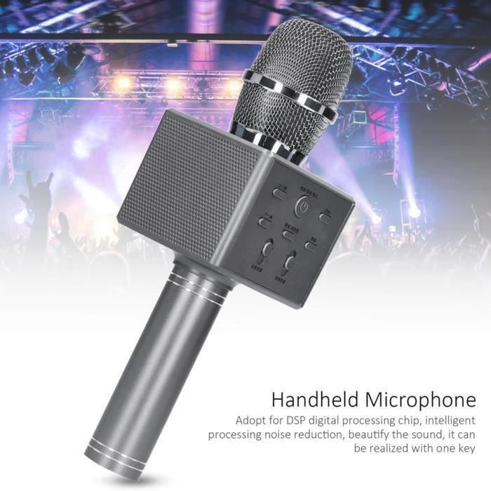Spirit-Microphone à main Microphone Bluetooth Sans Fil Micro ...