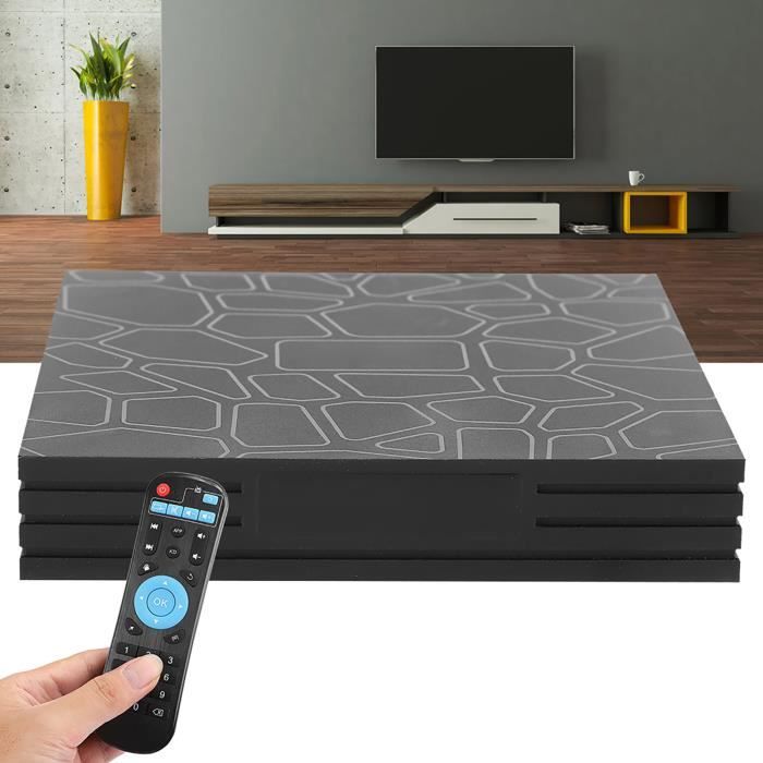 Boîte TV - HURRISE - T9 - 4K - Android 9.0 - WiFi et Ethernet ...