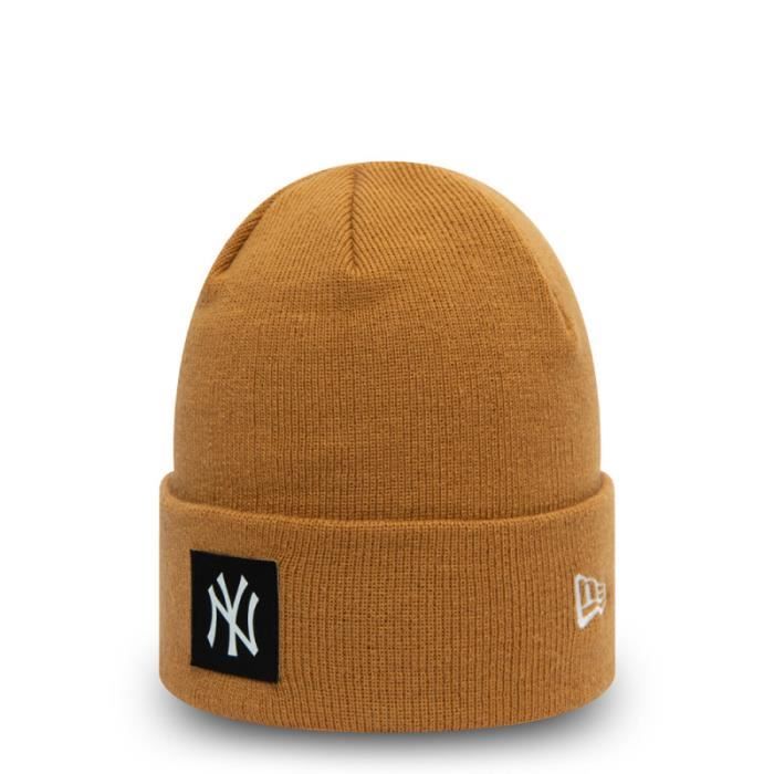 Bonnet - NEW ERA - TEAM NEW YORK YANKEES - Camel - Homme - Automne ...