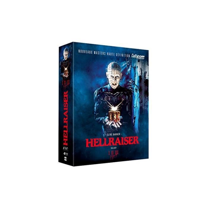 Hellraiser Trilogy Cult'Edition [Édition Collector 4 Blu-ray + 1 Livre ...