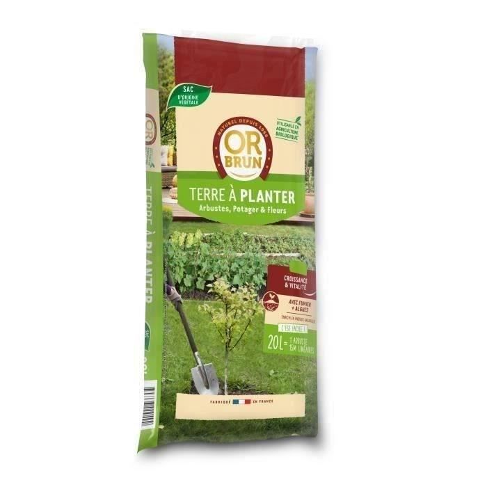 OR BRUN - OBRTTAP20 - Terre A Planter - Fertilise Le Sol - Enrichit La ...