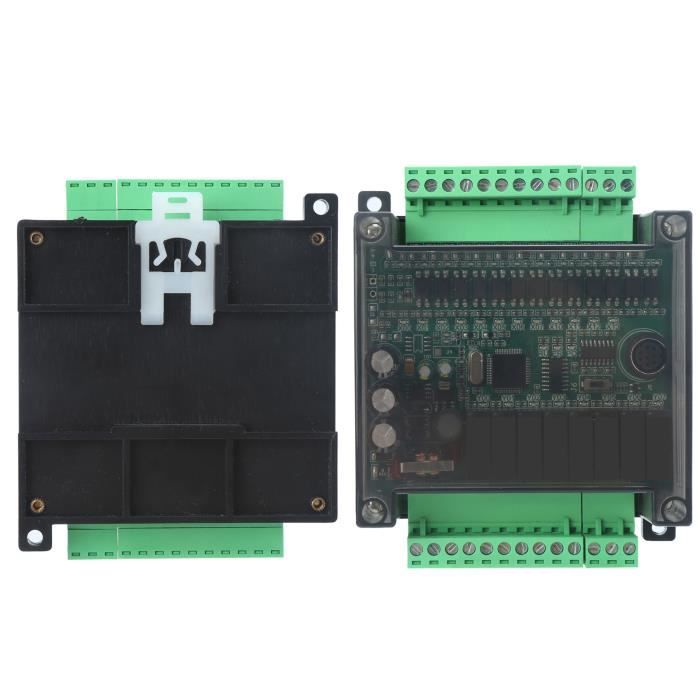Qiilu Carte PLC 2N 1N 20MR Carte PLC Contrôleur Programmable Module de ...
