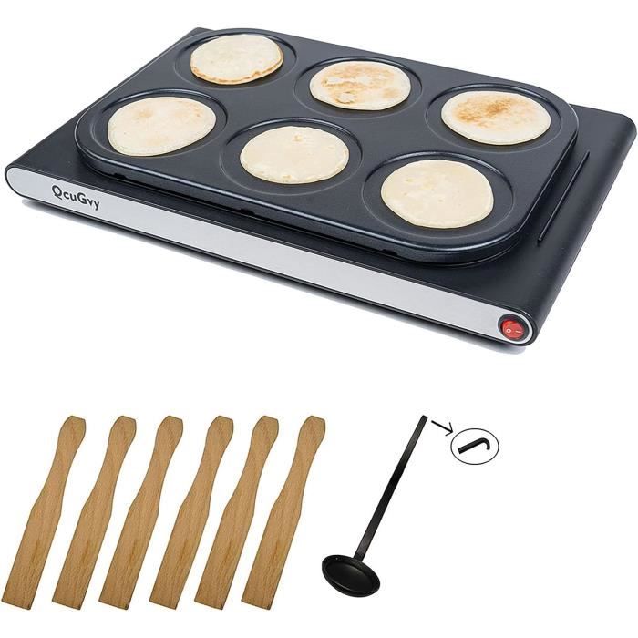 Crêpière, Appareil à Crêpes Party, Revêtement Antiadhésif, 1000W ...