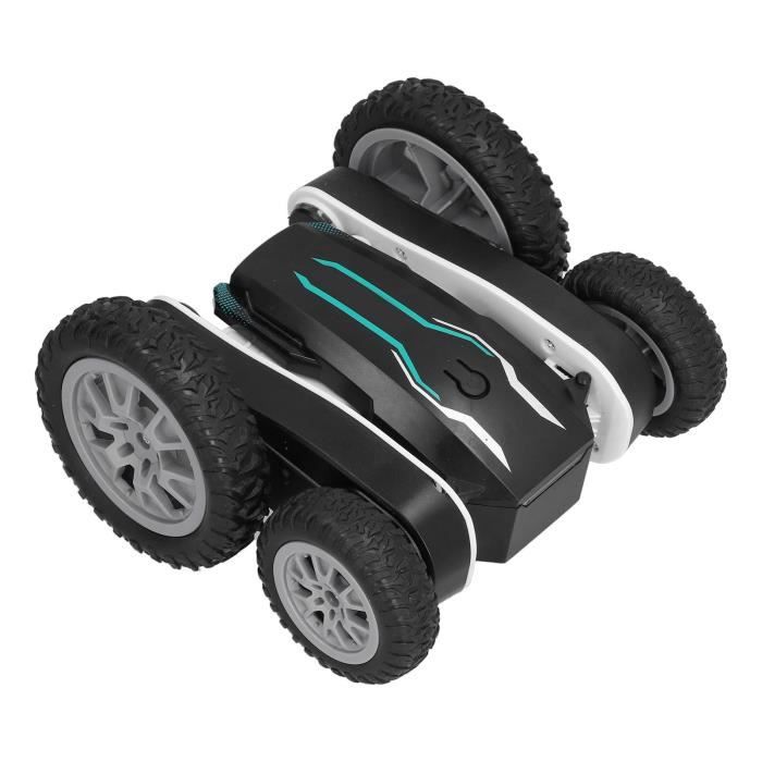 Tbest Voiture télécommandée cascadeuse Voiture télécommandée double face 360 ° Flip Rotation 4WD ...