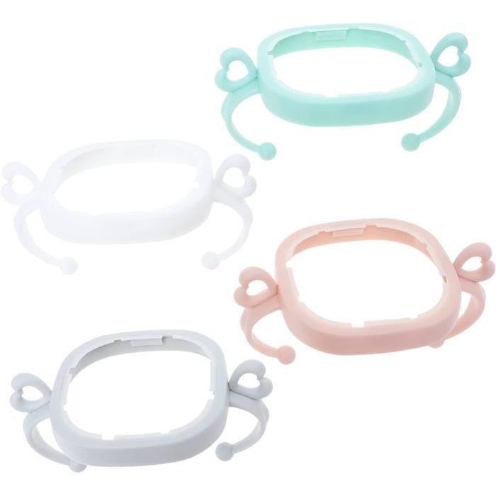 4 Pièces Poignée Grip Pour Biberon Biberon Grip Sippy Cup Grip Poignée Pour Biberon Poignée Pour ...