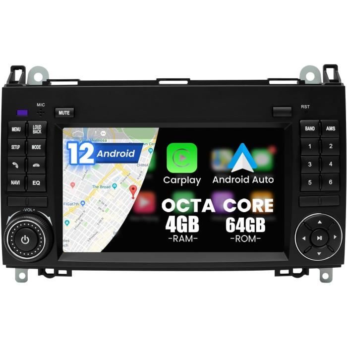 Autoradio Android 12 Pour Benz B200,Classe B, W245, B170, W639, A180 ...