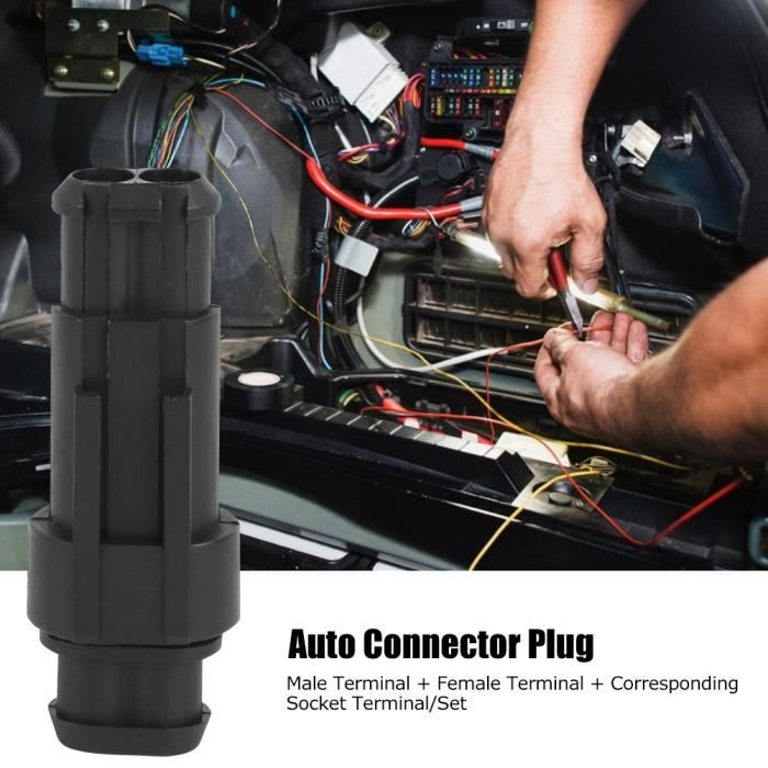 VBESTLIFE Prise de connecteur automatique 10 Sets Auto Waterproof ...