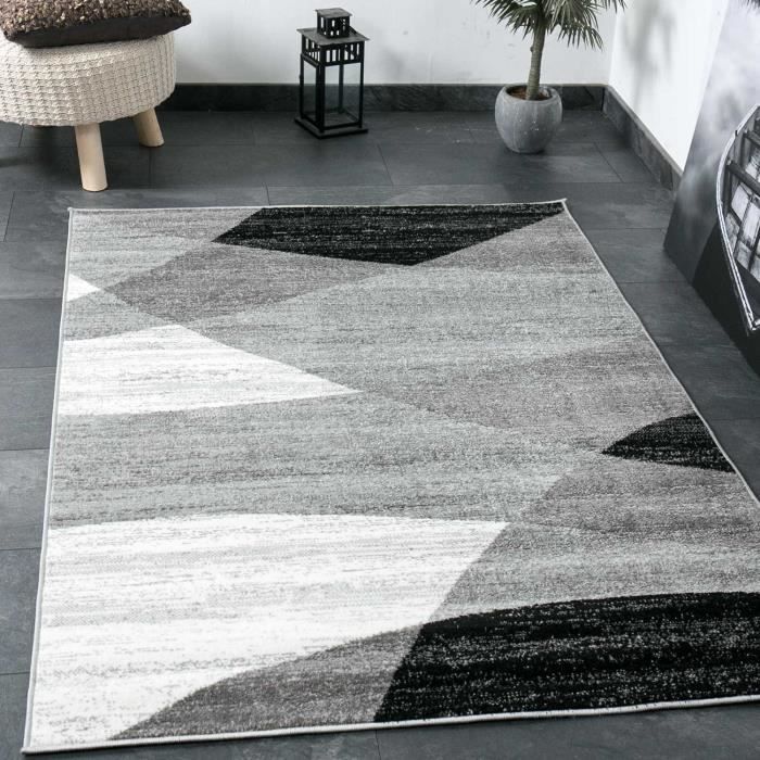 Tapis - VIMODA - Design moderne - 60x100 cm - Motifs géométriques ...