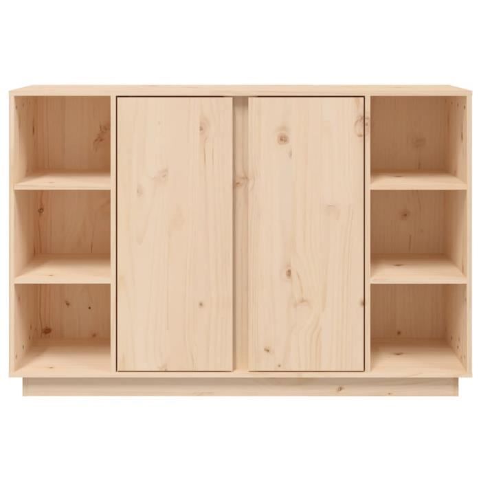 FAN - Buffet 120x35x80 cm Bois massif de pin - YOSOO - DX4101 ...