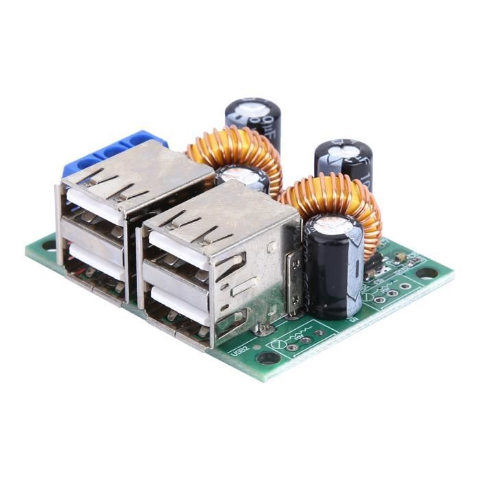 Module de chargeur USB NITRIP 7-40V to 5V 3A 4 Car Charger Module with ...