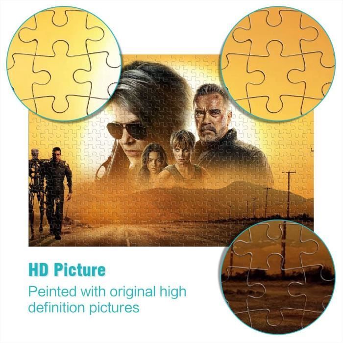 Puzzles 1000 Pièces Terminator T 800 Puzzle Adultes Et Enfants Puzzles ...