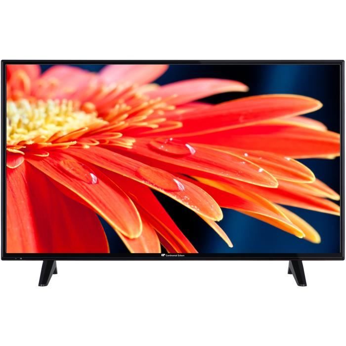 CONTINENTAL EDISON TV LED FULL HD 109,2 cm (43") - SMART TV - 2 x HDMI ...