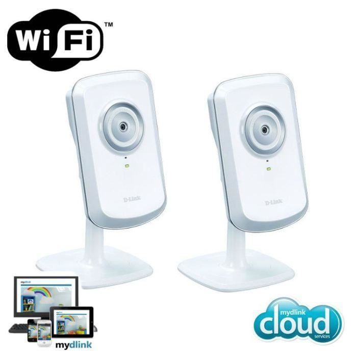 D-Link Caméra IP sans fil DCS-930L x2 - Connecté - Cdiscount Bricolage