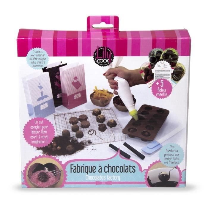 LILY COOK Coffret Fabrique à Chocolats - Cdiscount Maison