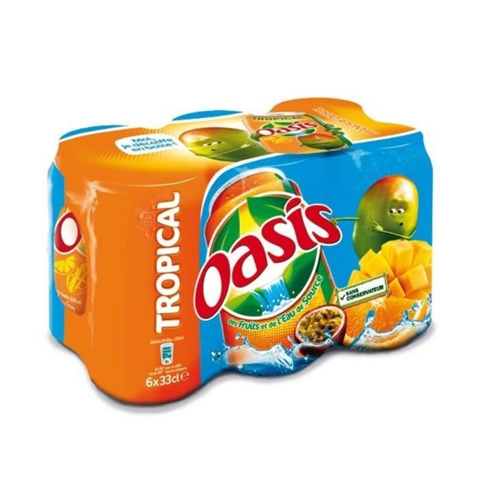 OASIS Tropical Boites 24X33CL - Cdiscount Au quotidien