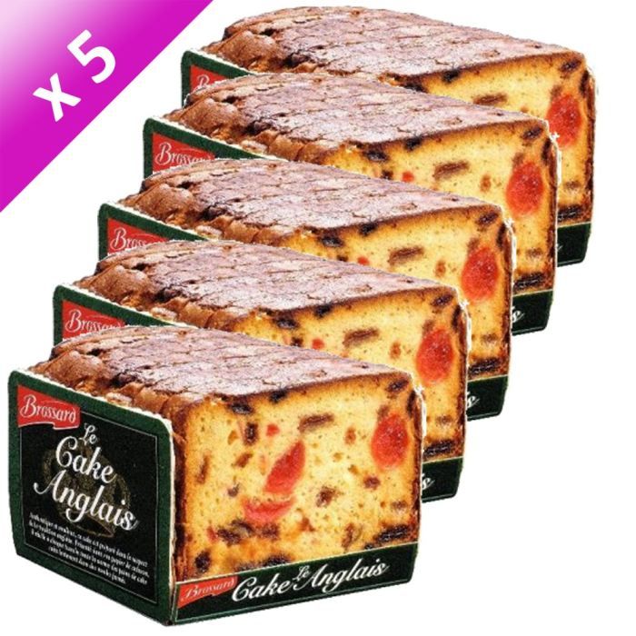 BROSSARD - Cake Anglais 400g (x5) - Cdiscount Au quotidien