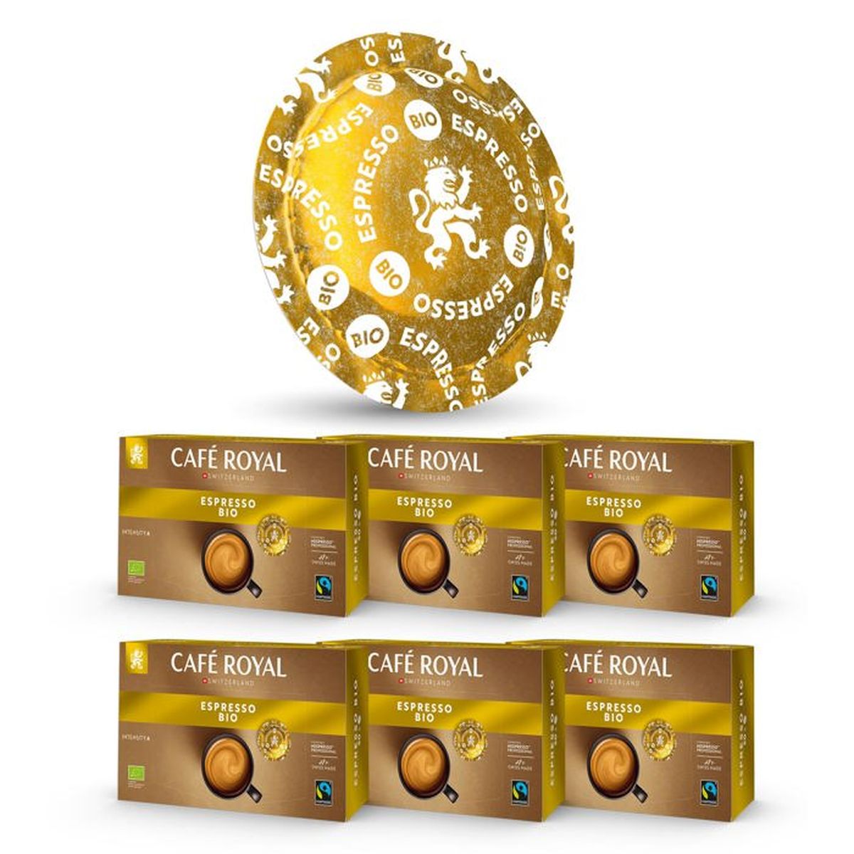 300 CAPSULES COMPATIBLES NESPRESSO PRO® - ESPRESSO BIO - 6 Boites de 50 ...