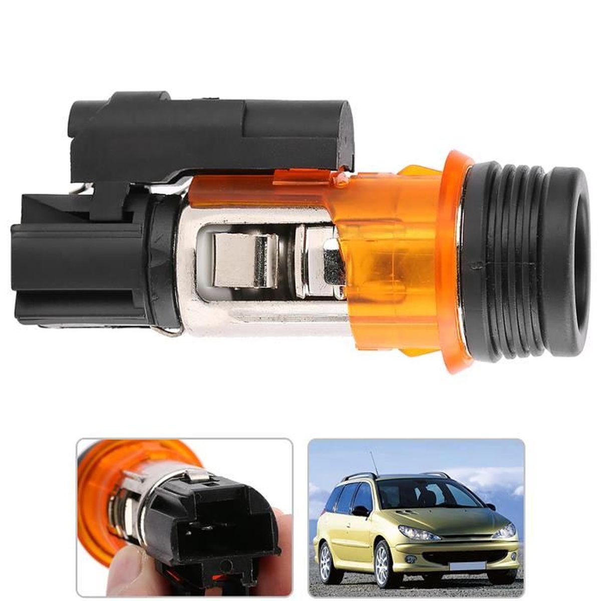 12V Voiture Allume-cigare Prise Allume-cigare 822754 pour 206 308 406 ...