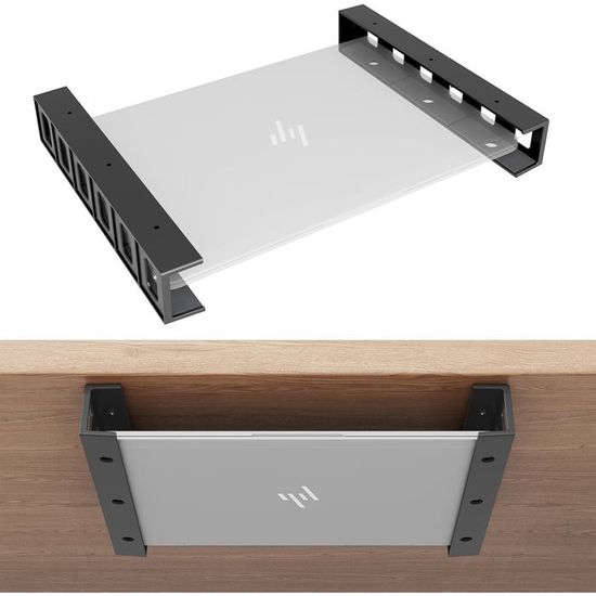 SciuU Under Desk Mount/Wall Mount, Multifunctional Storage for Laptops ...