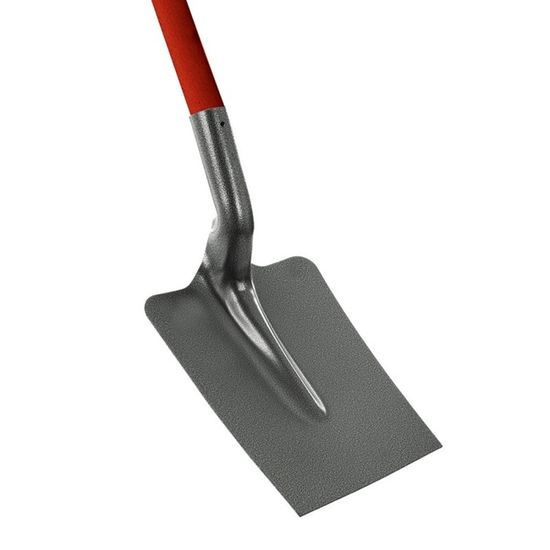 Pelle de jardin PRO TERRASSIER carrée à col de cygne 25cm en acier ...