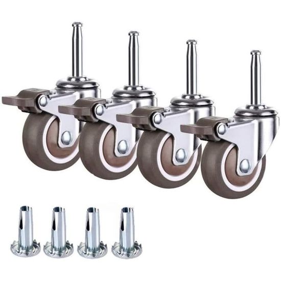 Chariot à roulettes pour Meubles roulettes de roulettes avec Freins ...