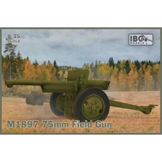 Maquette Canon M1897 75mm French Field Gun - IBG models - Cdiscount ...