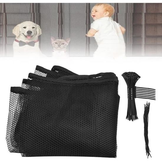 Filet de Protection Balcon Enfant 3Mètre Filet Sécurité Escalier Bebe ...