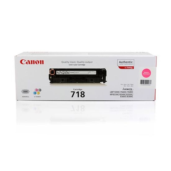 Canon I-Sensys MF 8580 cdw - Original Canon 2660B002 / 718M - Cartouche ...