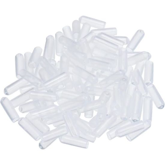 Lot De 100 Embouts En Caoutchouc Vinyle Pvc, 5 Mm, Cache-Filetage ...