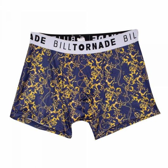 Boxer 16891 Homme BILL TORNADE Bleu fonce - Cdiscount Prêt-à-Porter