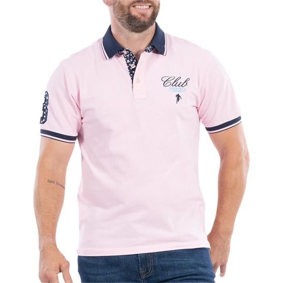 Polo coton Ruckfield rose Rose - Cdiscount Prêt-à-Porter