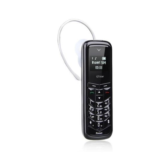 QUOXO noir Original GTstar BM50 Mini téléphone portable 0.66 pouces GT ...