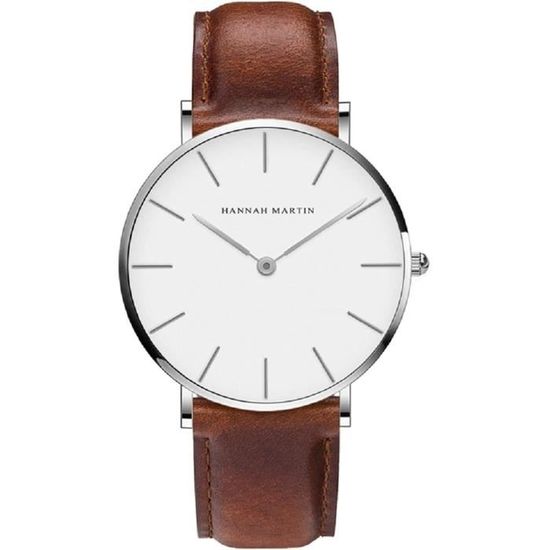 Montre pour Homme, Ananas Style Simple Analogique Affaires Quartz Cuir ...