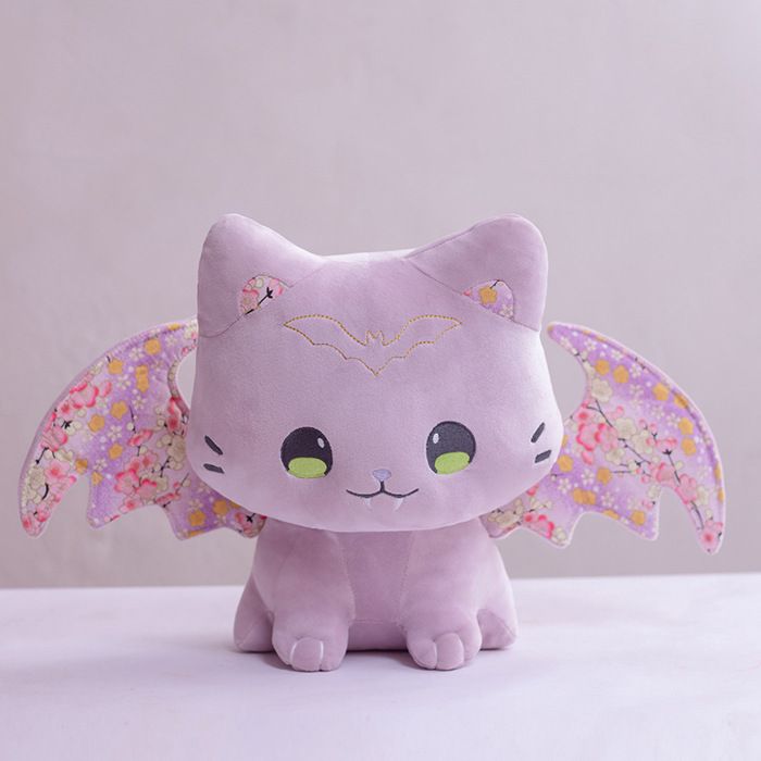 Peluche Yingfu Bat Cat violet 40cm Jouets pour enfants adaptés aux ...