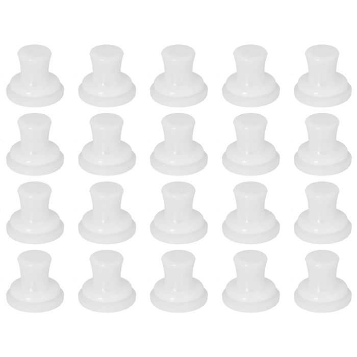 20 Joints d'Étanchéité en Silicone Universels pour Couvercle Intérieur ...