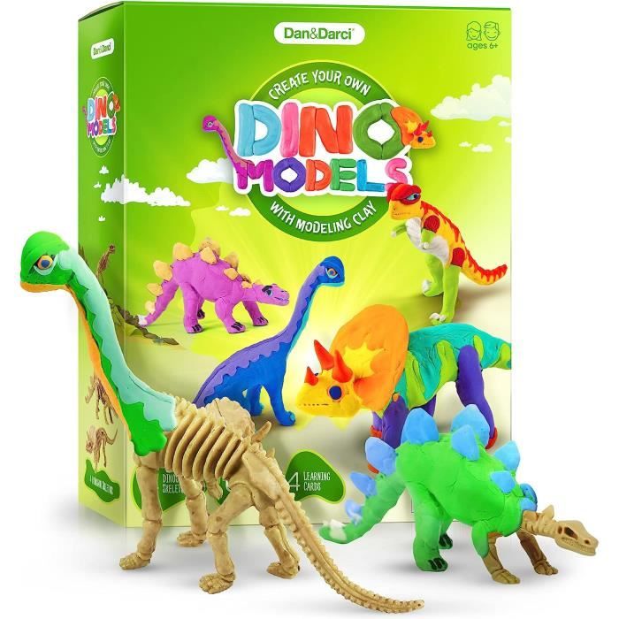 Modelez Vos Propres Dinosaures en pâte à Modeler - Construisez Un ...
