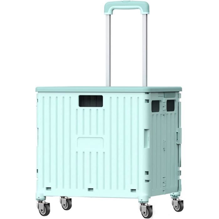 Chariot de Courses Pliable Chariot utilitaire portable, chariot de ...