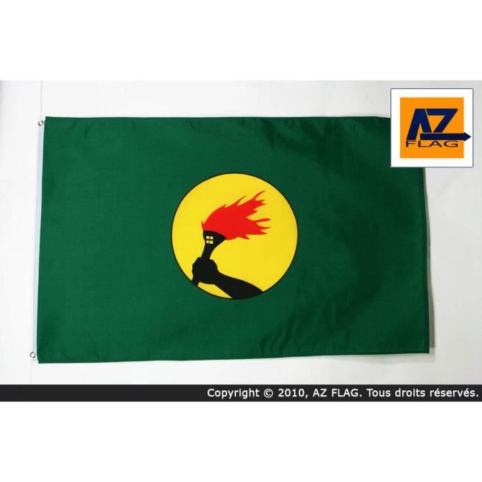 Drapeau Zaïre 150x90cm - zaïrois Haute qualité - Cdiscount
