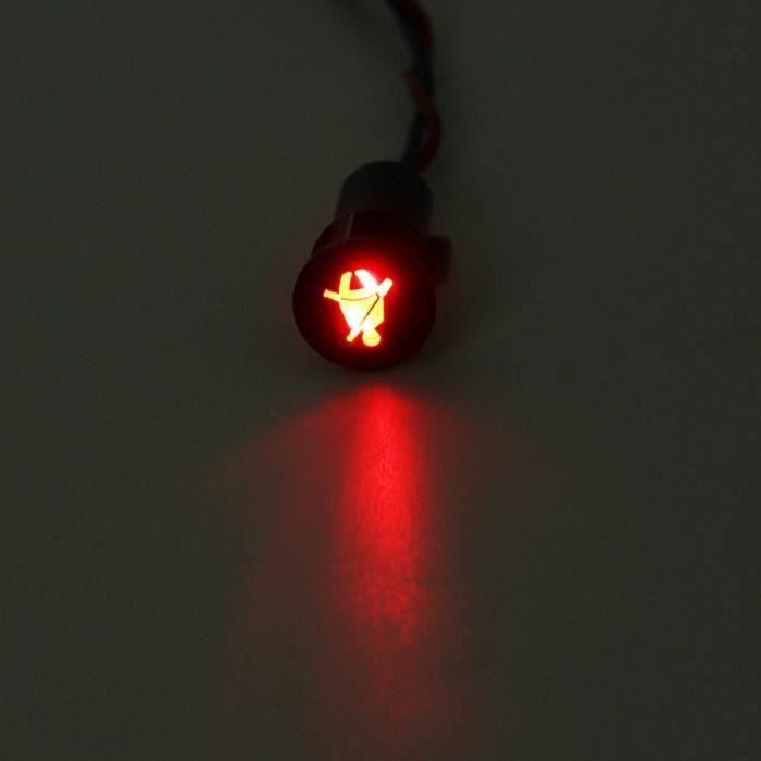 10mm LED Symbole Tableau de Bord Voiture Voyant Lampe de Témoin ...