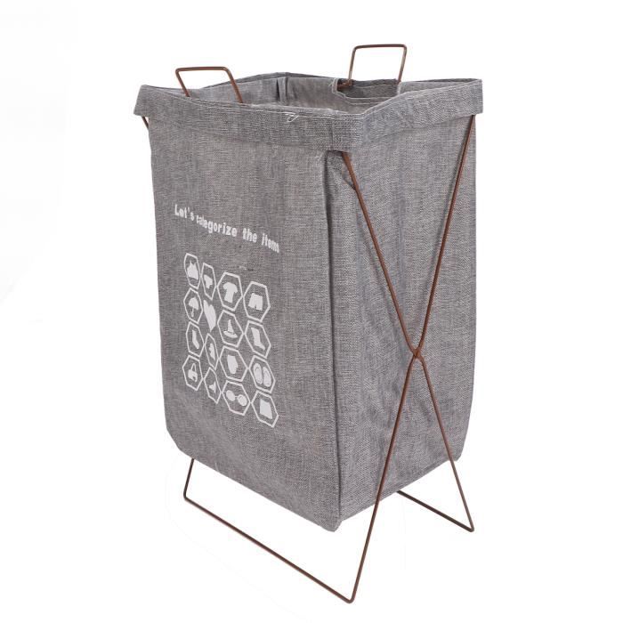 Cuque grand panier de rangement pour vêtements Grand panier à linge ...