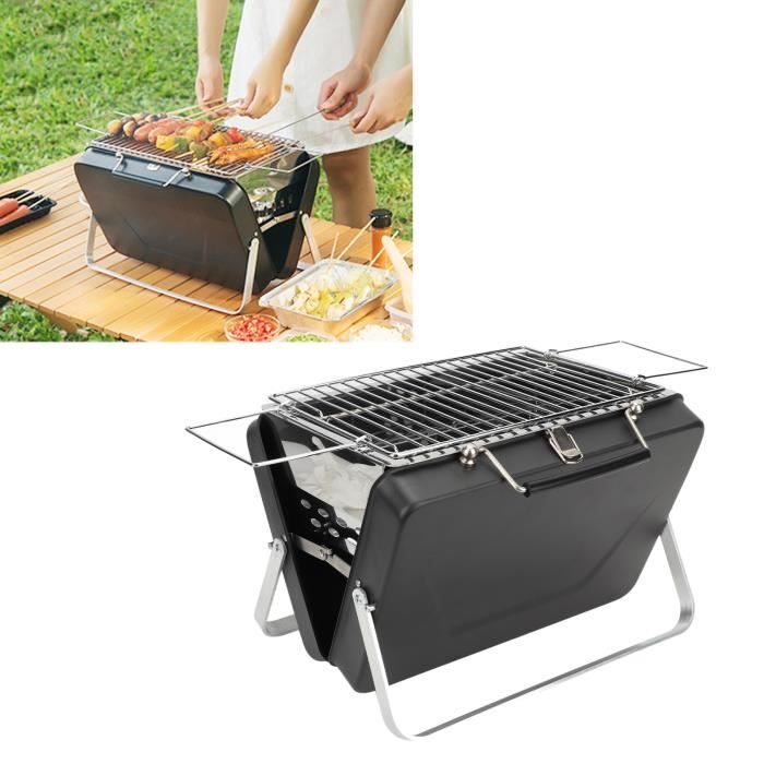 SUP Garden Grill BBQ BBQ Grill Portable Charcoal Barbecue Grill Barbecue Pliable, Grill en acier ...