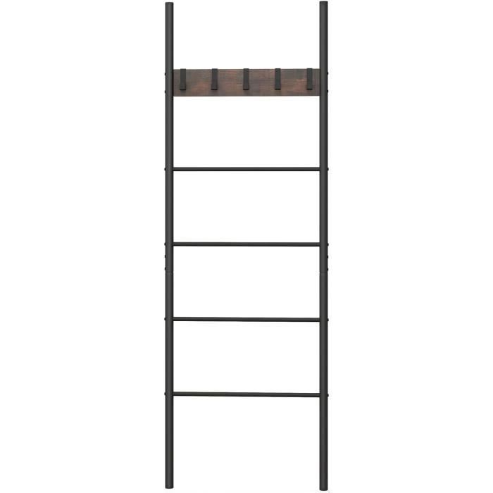 Échelle Porte-couverture-GOPLUS-Inclinée contre Mur-échelle de ...