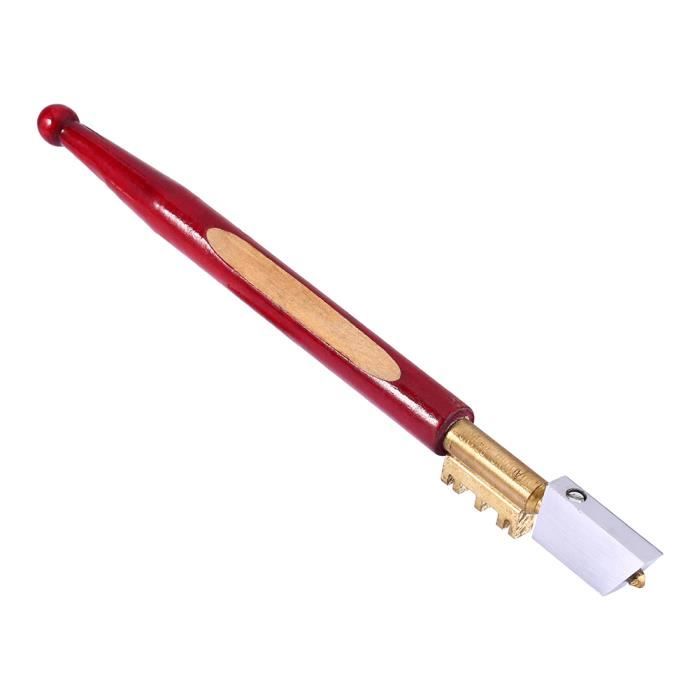 CET - Coupe-verre diamant Outil d'art de coupe de coupe en verre à pointe de diamant portatif ...