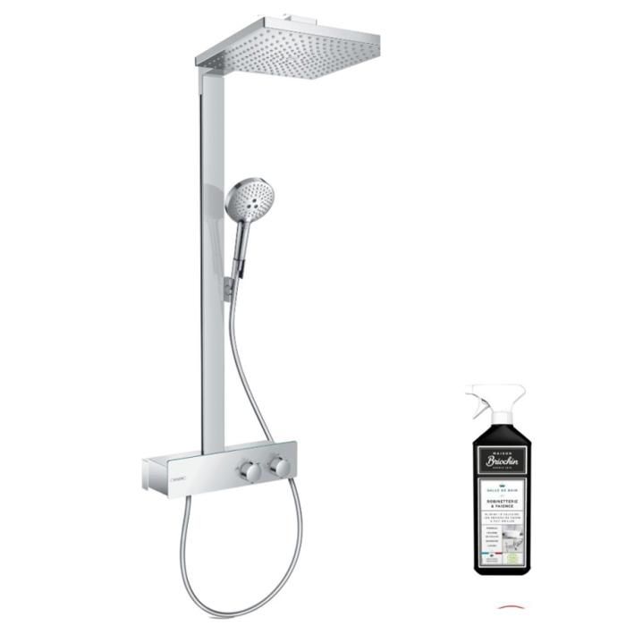 Colonne de douche thermostatique HANSGROHE Raindance E 300 EcoSmart ...
