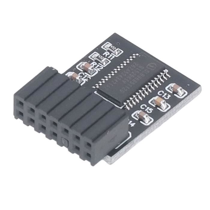 Module de sécurité d'interface SPI HURRISE pour TPM 2.0 puce 14Pin LPC ...