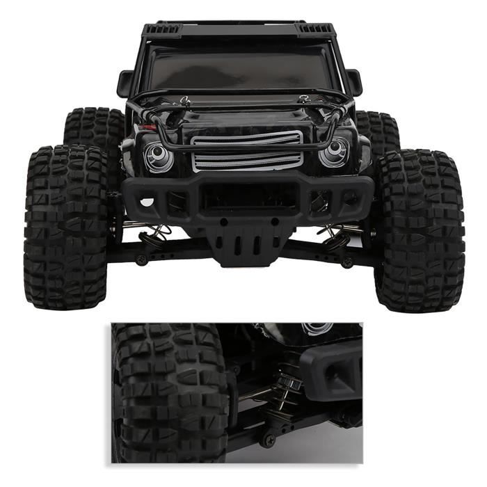Voiture RC 1:10 - KIMISS - Tout-terrain - 4 roues motrices - Télécommande 2.4G - Batterie ...