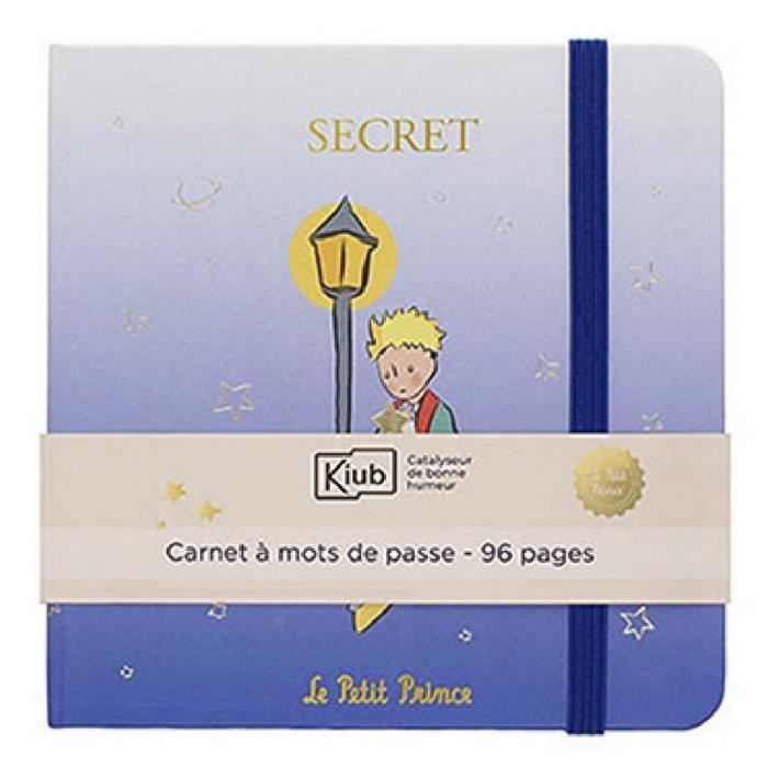 Carnet à mots de passe - KIUB - Le Petit Prince sur une étoile - 11 ...